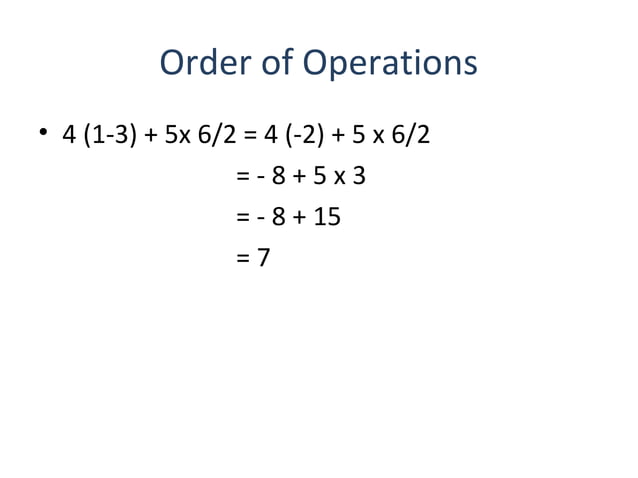 essential concepts of algebra | PPT