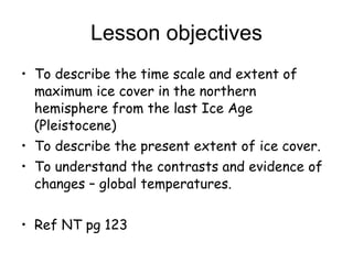 L1 Extent Of Ice | PPT | Geology | Science