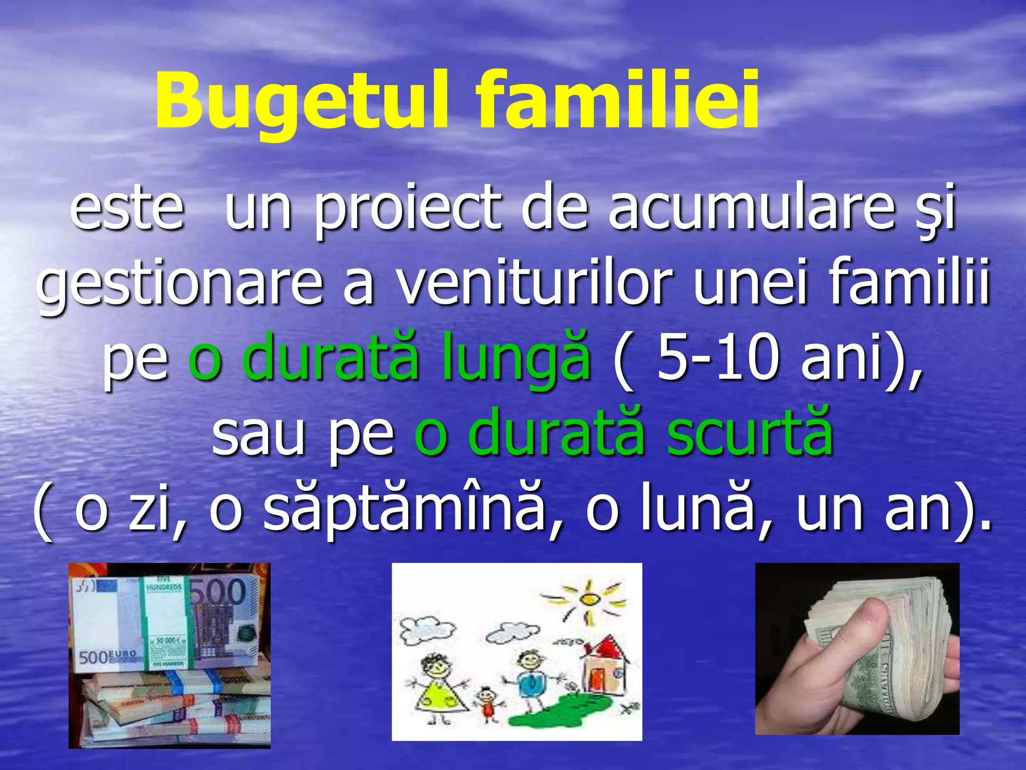 Bugetul familiei | PPT