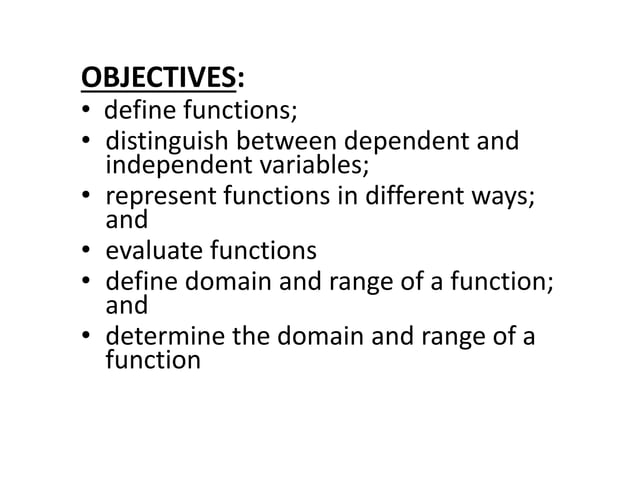 Calculus - 1 Functions, domain and range | PPT | Programming Languages | Computing
