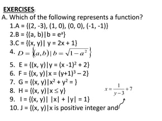 Calculus - 1 Functions, domain and range | PPT | Programming Languages | Computing