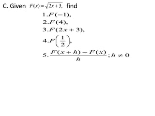 Calculus - 1 Functions, domain and range | PPT | Programming Languages | Computing