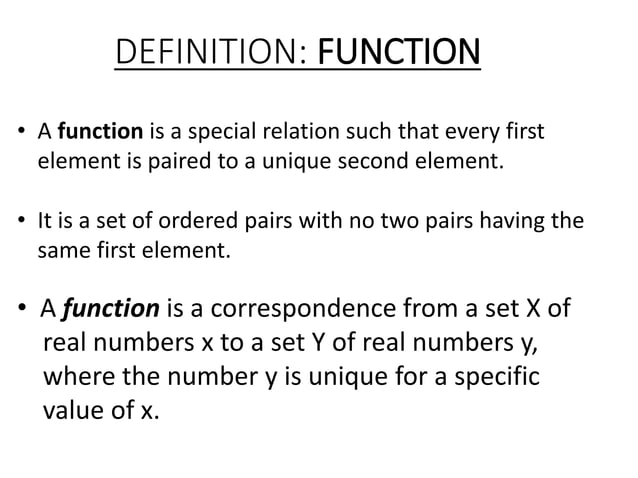 Calculus 1 Functions Domain And Range Ppt Programming Languages