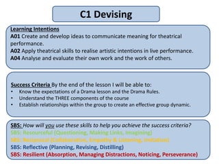 L1 induction devising | PPTX