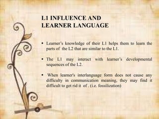 L1 interference | PPTX