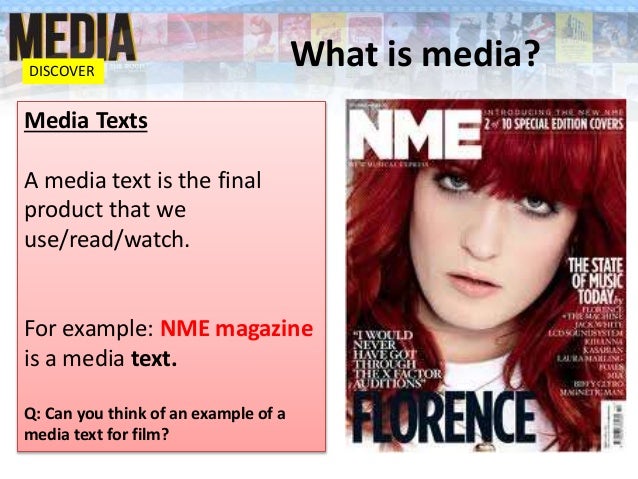 L1 Media Studies intro