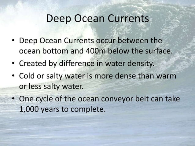 L1 introduction to oceans | PPT