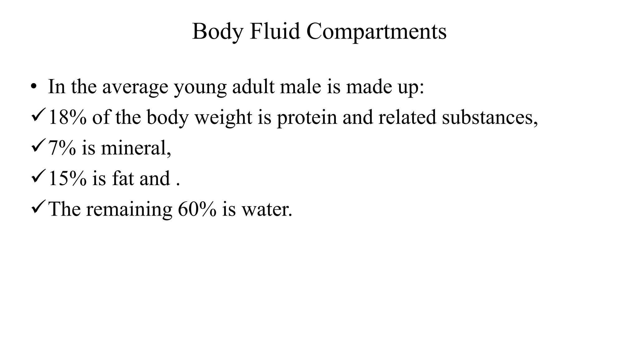 L1 INTRODUCTION TO PHYSIOLOGY & BODY FLUIDS COMPARTMENTS.pptx ...