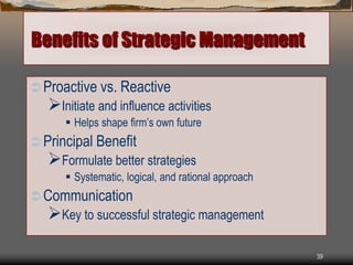 L 1 Introduction to strategic mgmt | PPTX