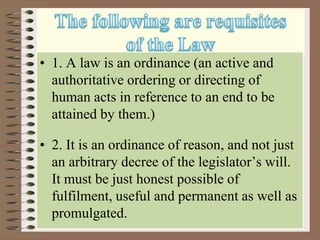 L1 intro to laws | PPTX