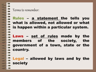 L1 intro to laws | PPTX