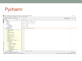 Introduction to python history and platforms | PPTX