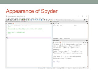 Introduction to python history and platforms | PPTX