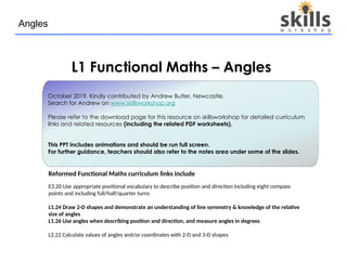 Angles of shapes including the right angle | PPT