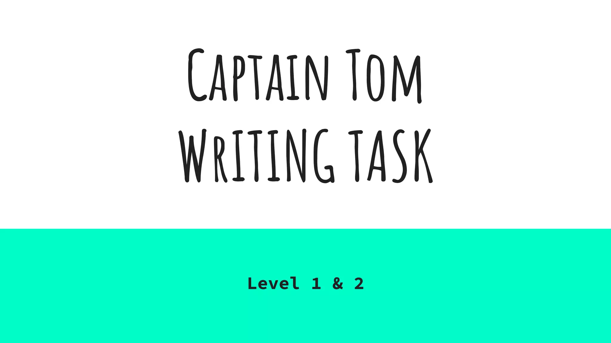 L1l2captaintomwriting | PPTX | Pop Culture