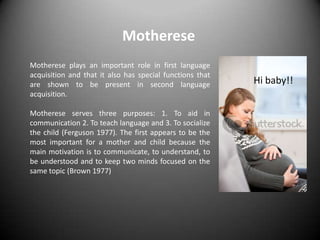 L language acquisition ii | PPTX