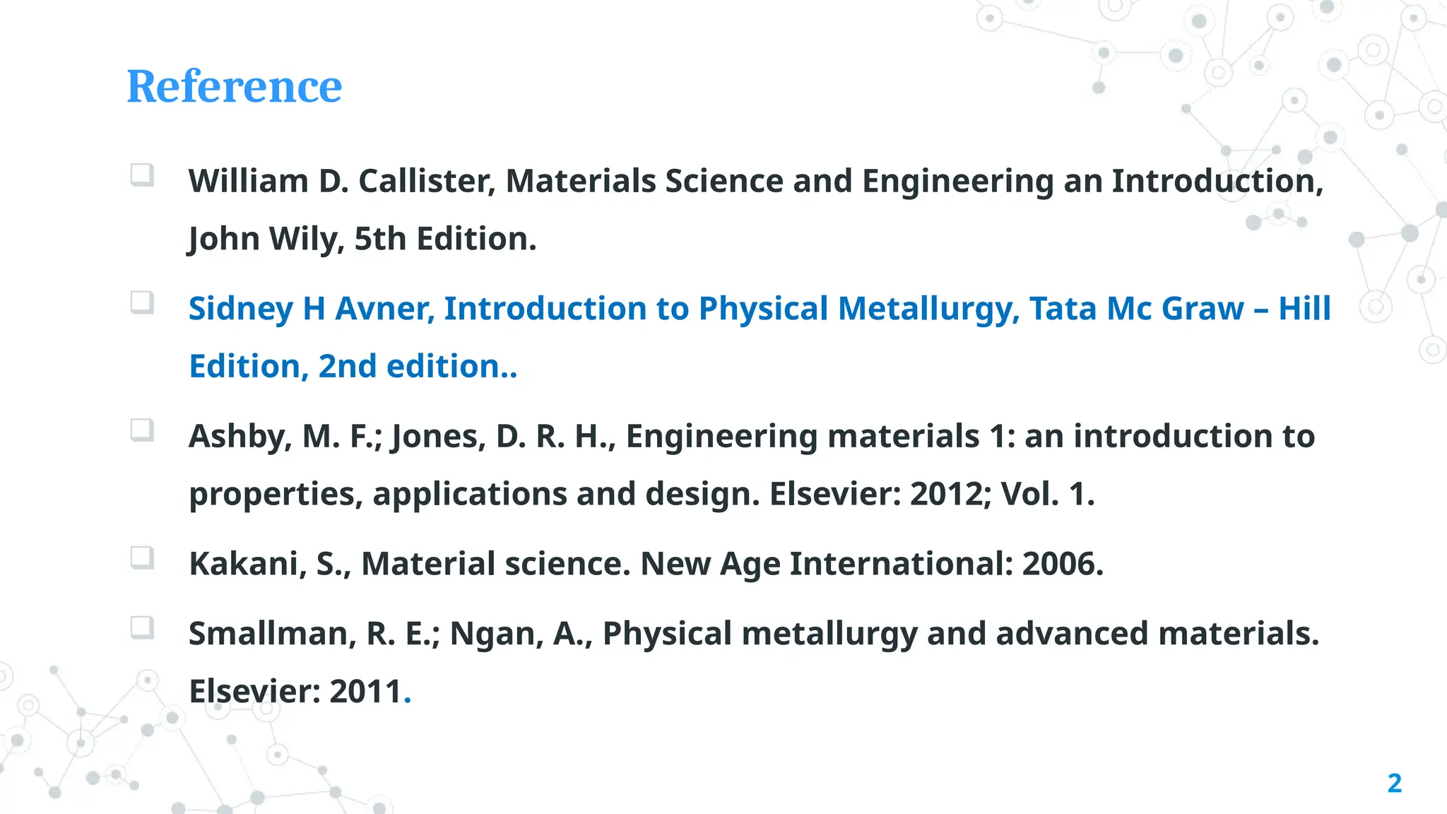 Introduction to Engineering Materials | PPTX