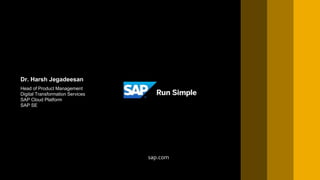 L1 Overview SAP API Business Hub | PPTX | Cloud Computing | Internet