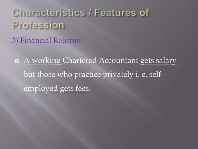 Grade 11 Profession and Characteristics | PPTX