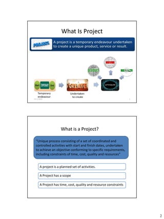 Project Management Introduction | PDF | Business | Business and Finance