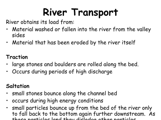 L1 River Processes | PPT