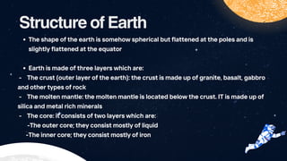 L1 Structure of Earth for GED Science )Earth and Space Science | PDF