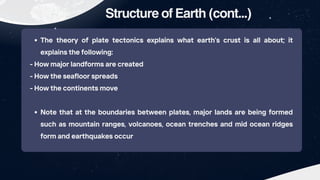 L1 Structure of Earth for GED Science )Earth and Space Science | PDF