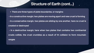 L1 Structure of Earth for GED Science )Earth and Space Science | PDF