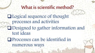 The Scientific Method | PPTX