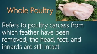 L1 tle8 poultry and process | PPTX