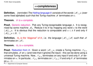 L1_TMs_Primitive_Godel.pdf Theory of com | PPT