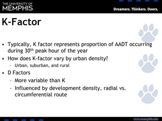L1 Traffic Flow Parameters | PDF
