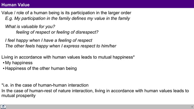 L 1 Understanding Value Education v2.pptx | Education
