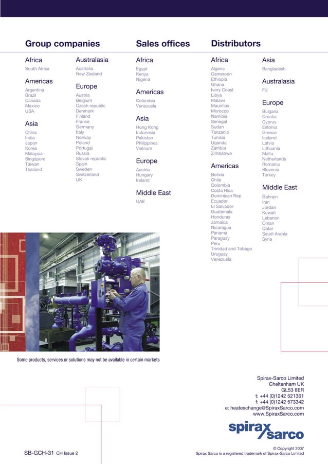 Heat transfer brochure | PDF | Europe Travel | Travel Locations