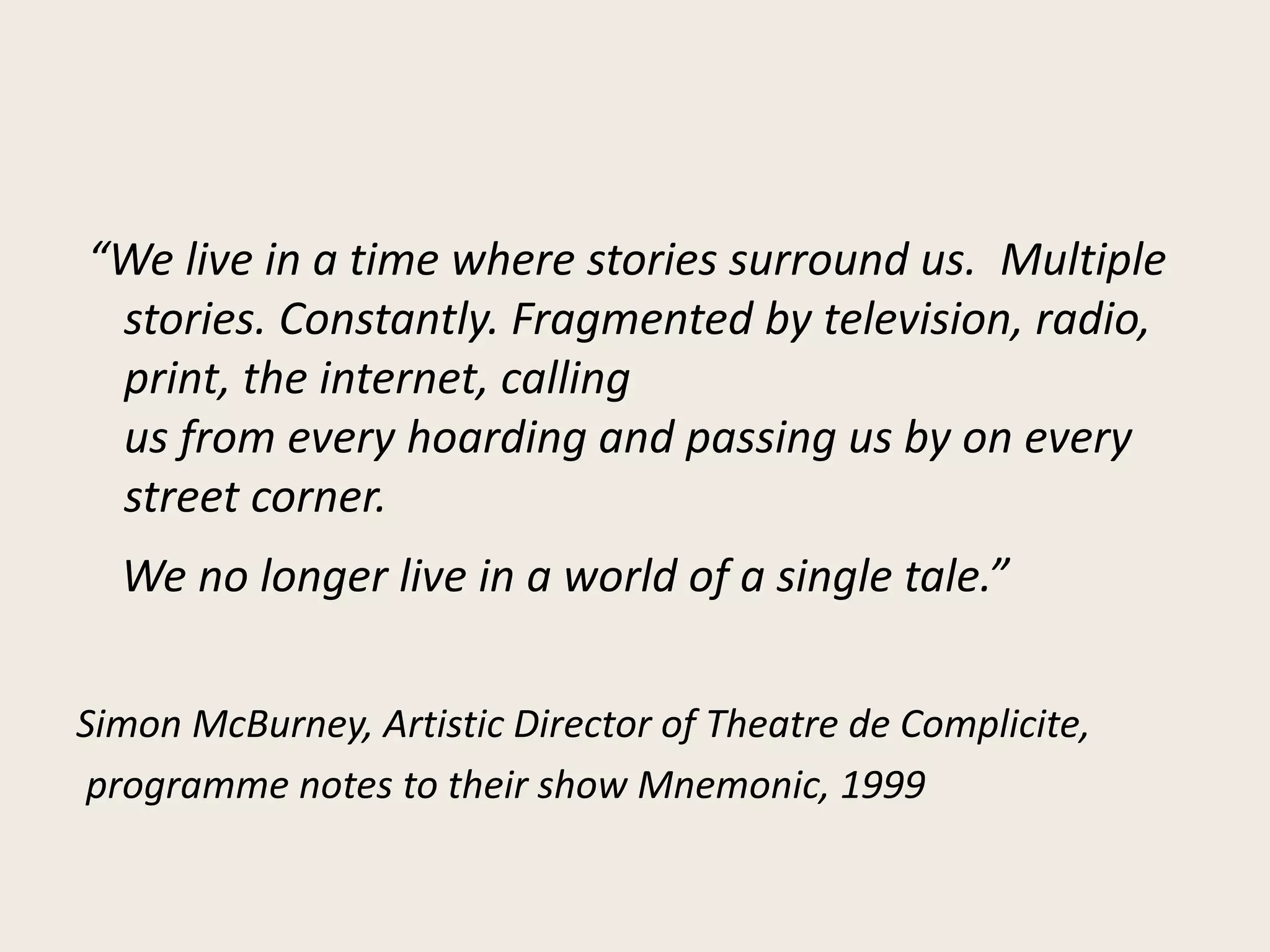 GCSE Devising - Verbatim Theatre L1: Skills | PPTX