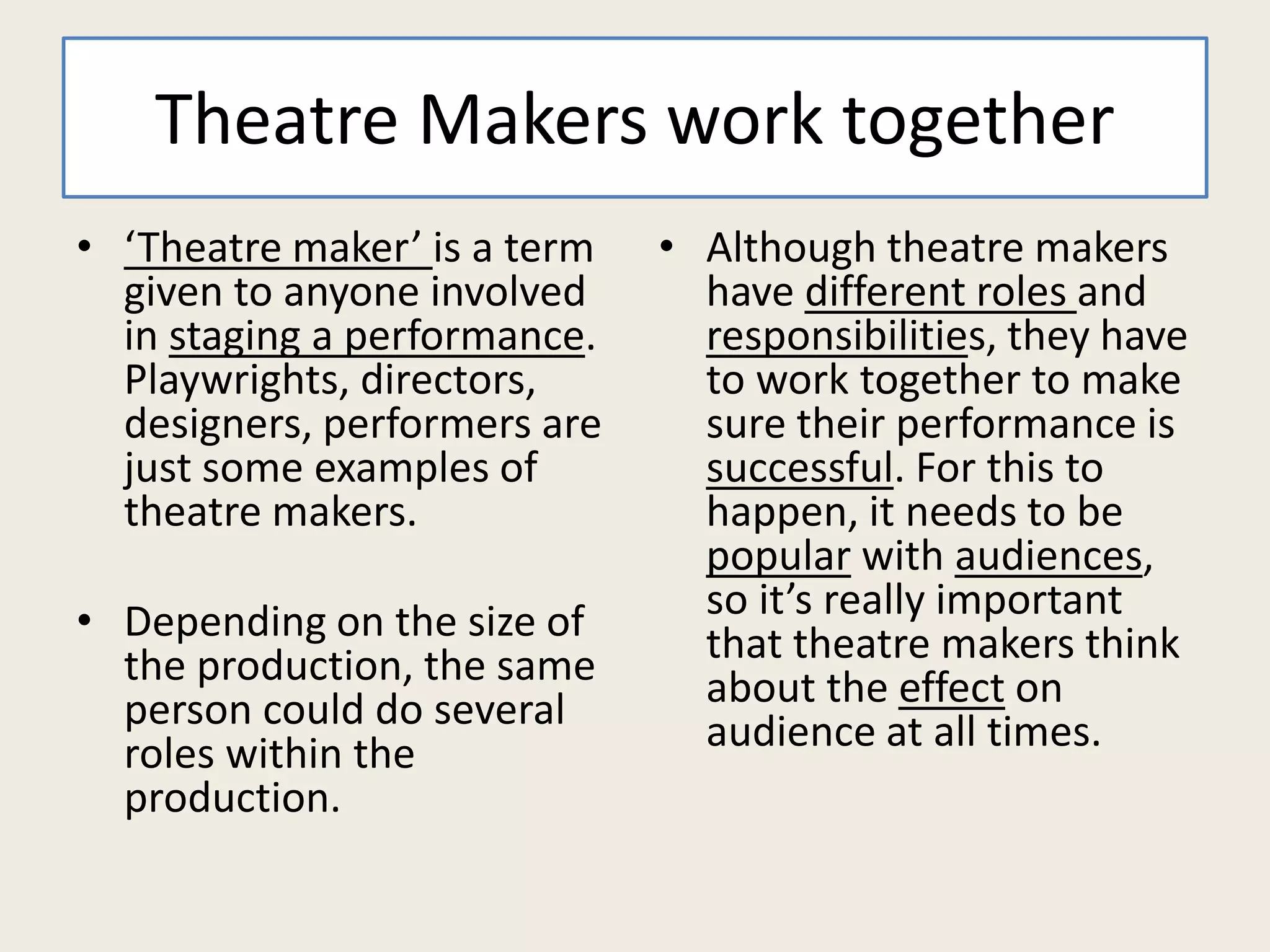 GCSE Devising - Verbatim Theatre L1: Skills | PPTX