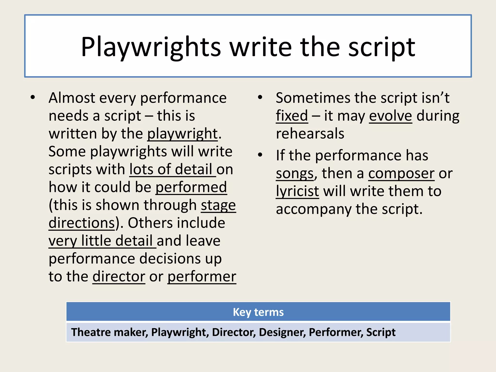 GCSE Devising - Verbatim Theatre L1: Skills | PPTX