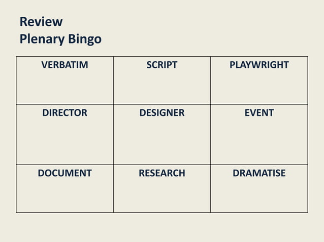 GCSE Devising - Verbatim Theatre L1: Skills | PPTX