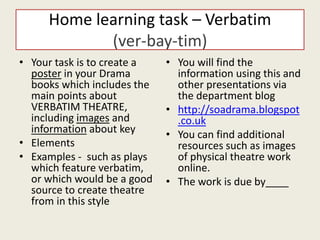 GCSE Devising - Verbatim Theatre L1: Skills | PPTX