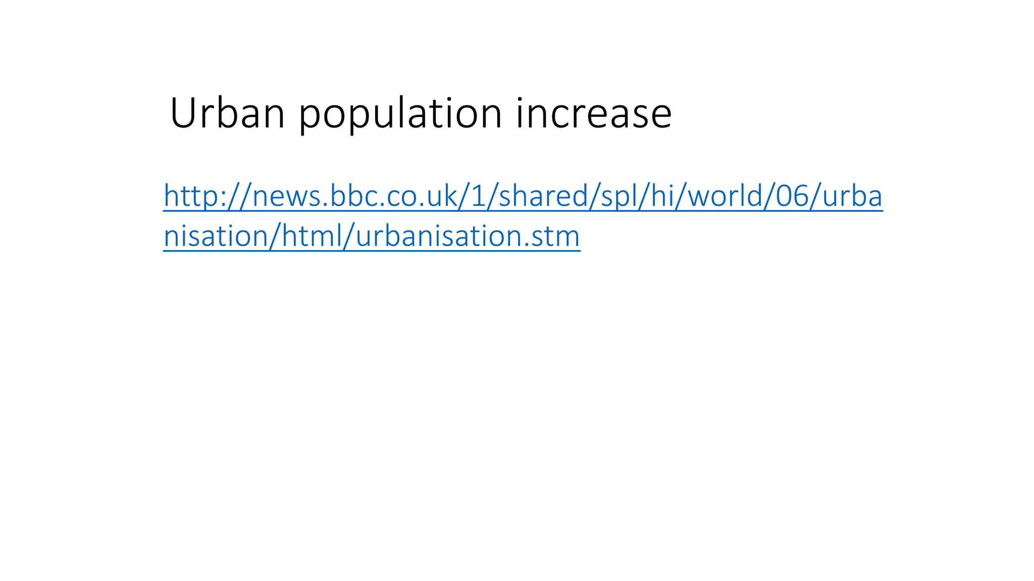 What is urbanisation? | PPTX