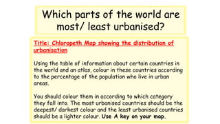What is urbanisation? | PPTX