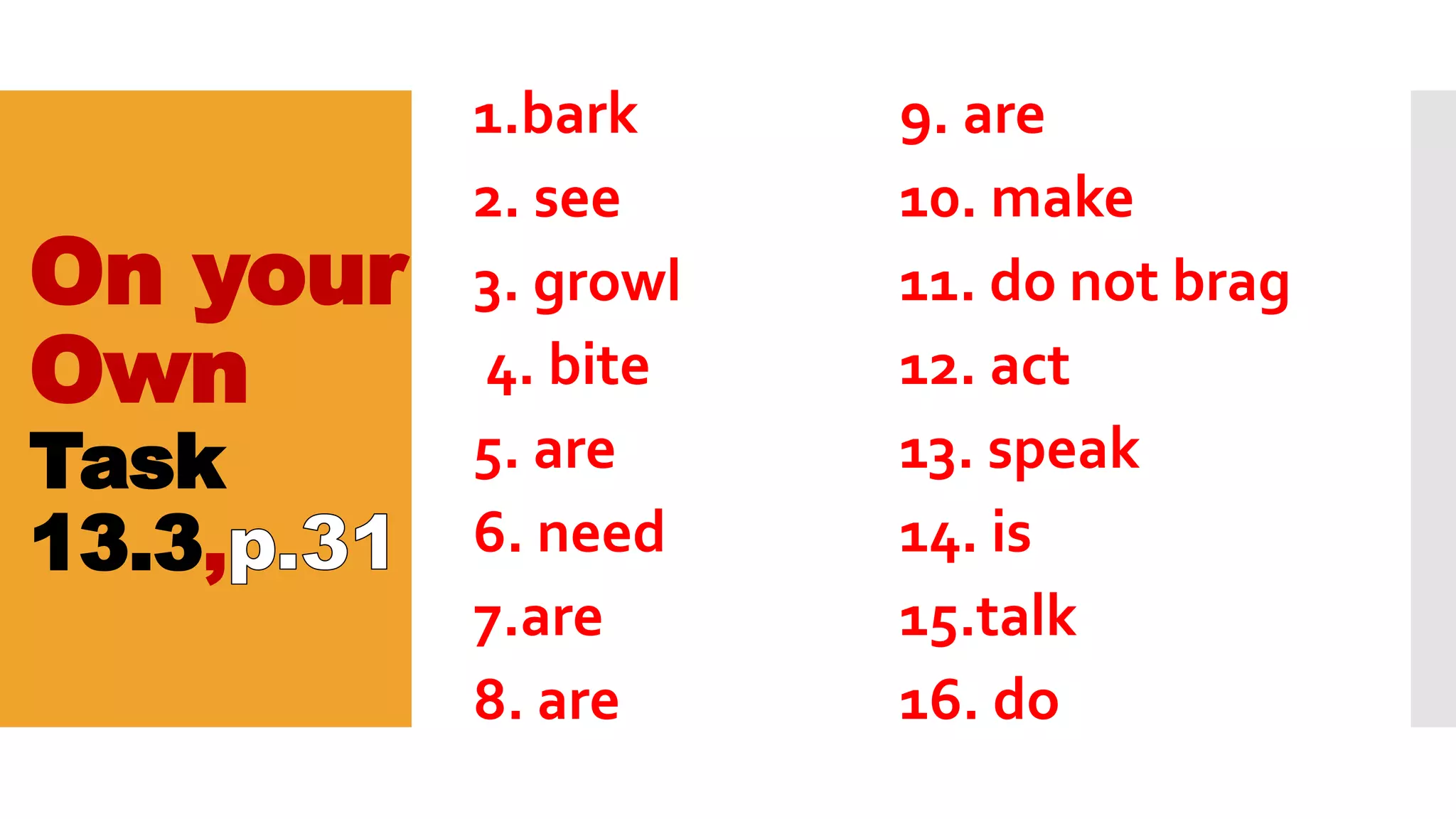 Grade 7 Subject- Verb Agreement | PPTX