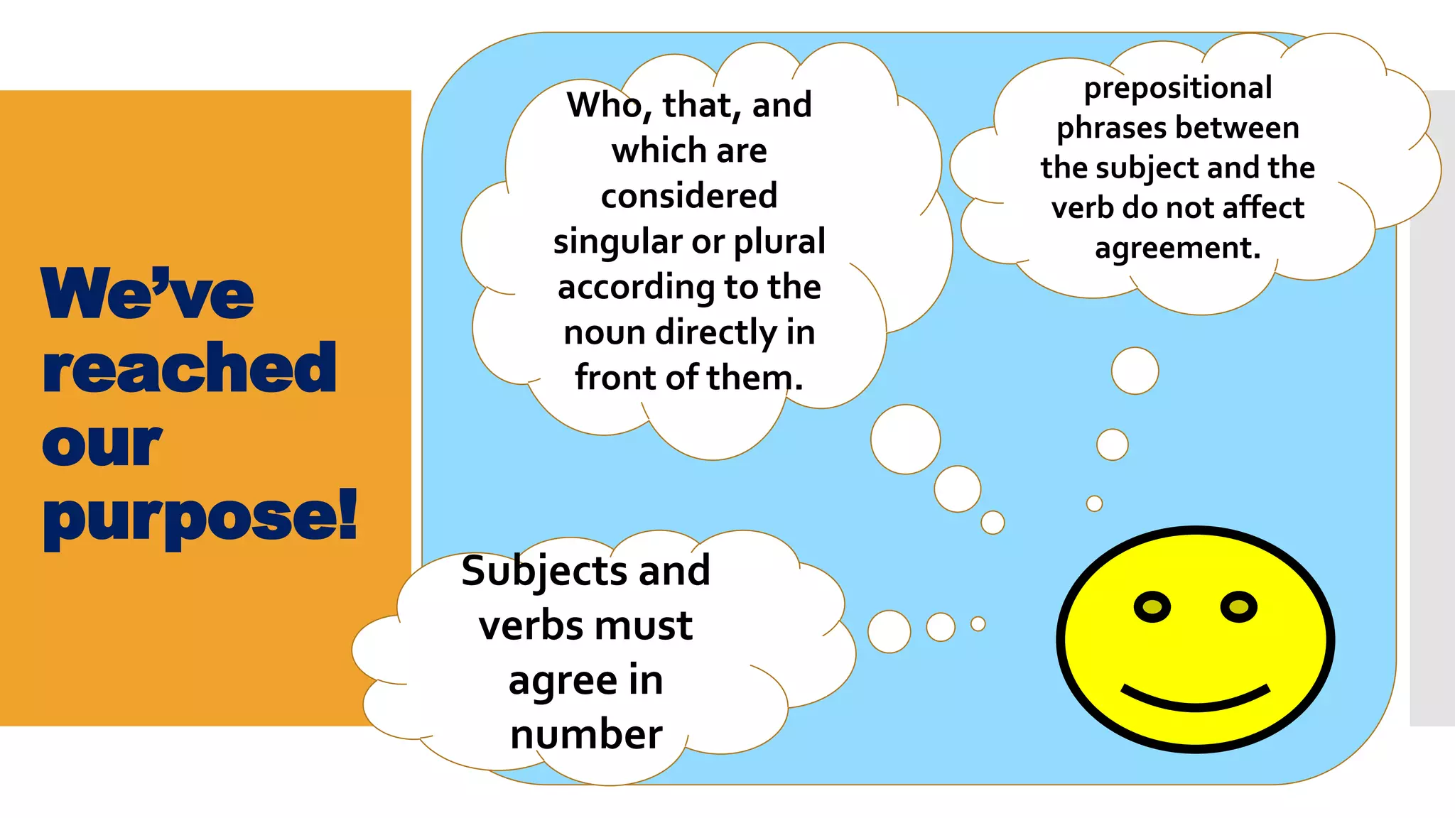 Grade 7 Subject- Verb Agreement | PPTX