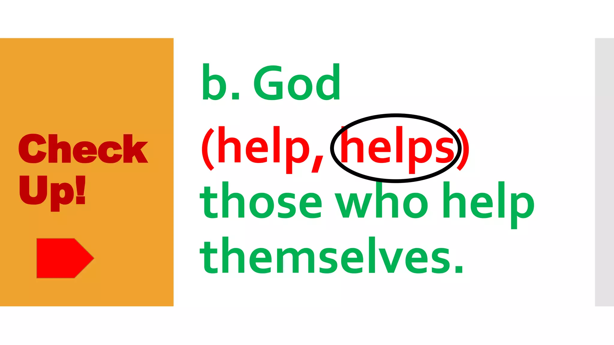 Grade 7 Subject- Verb Agreement | PPTX
