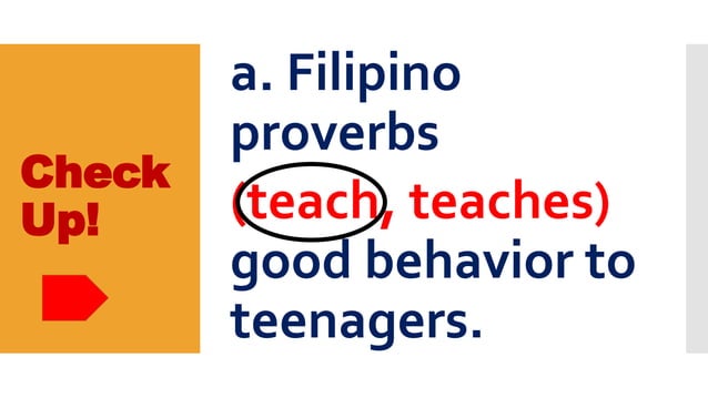 Grade 7 Subject- Verb Agreement | PPTX