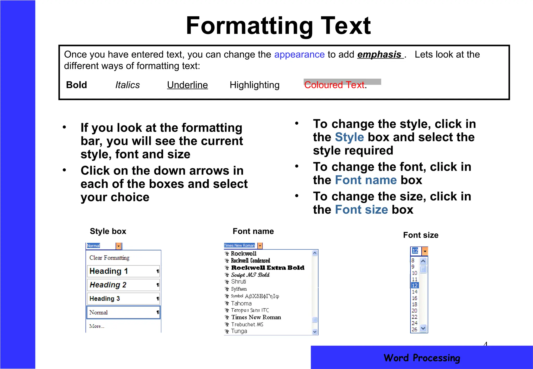 Introduction to word processing in detal | PPT