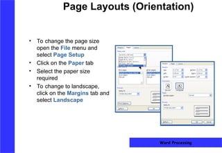 Introduction to word processing in detal | PPT