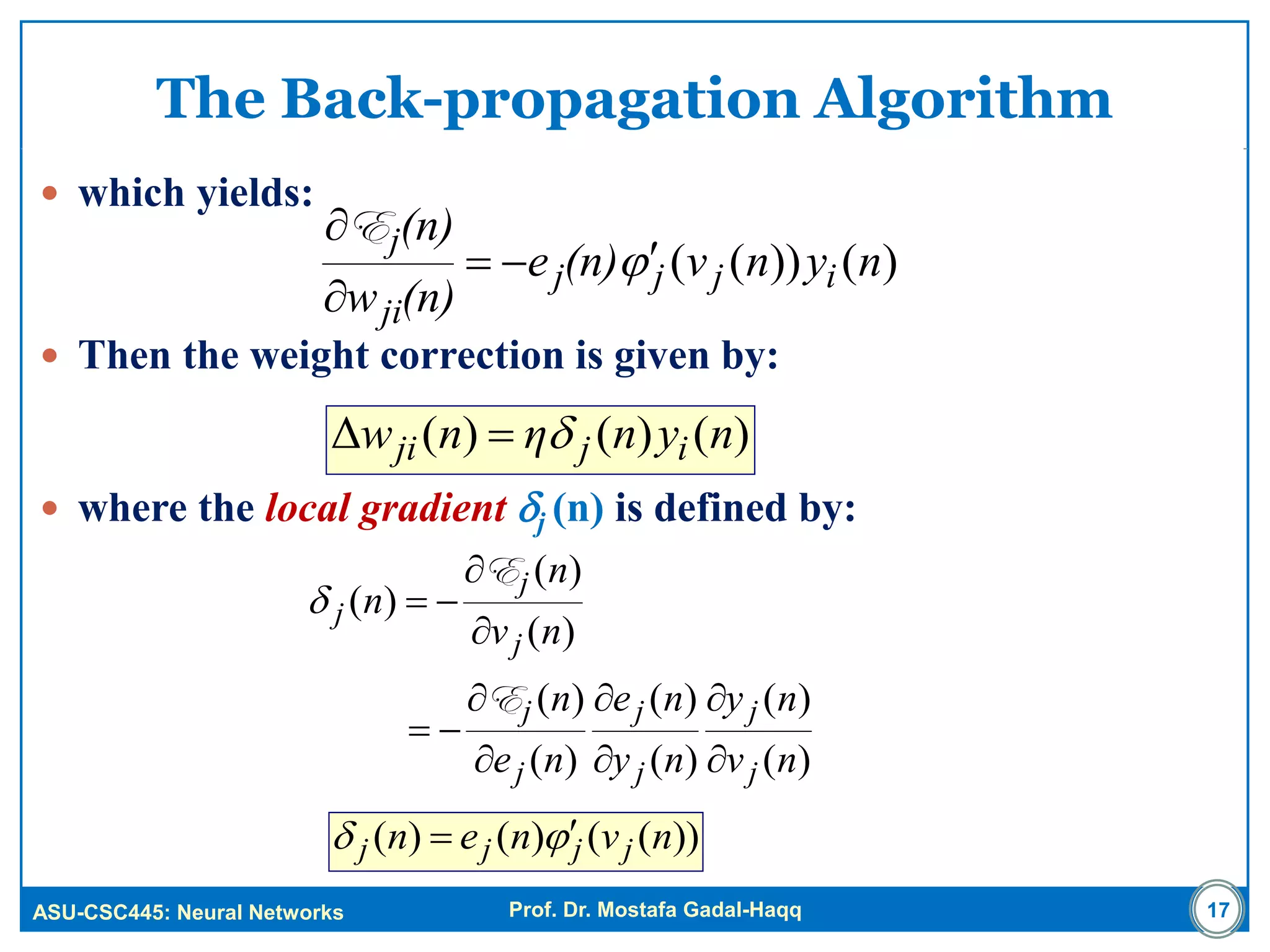 Neural Networks: Multilayer Perceptron | PDF