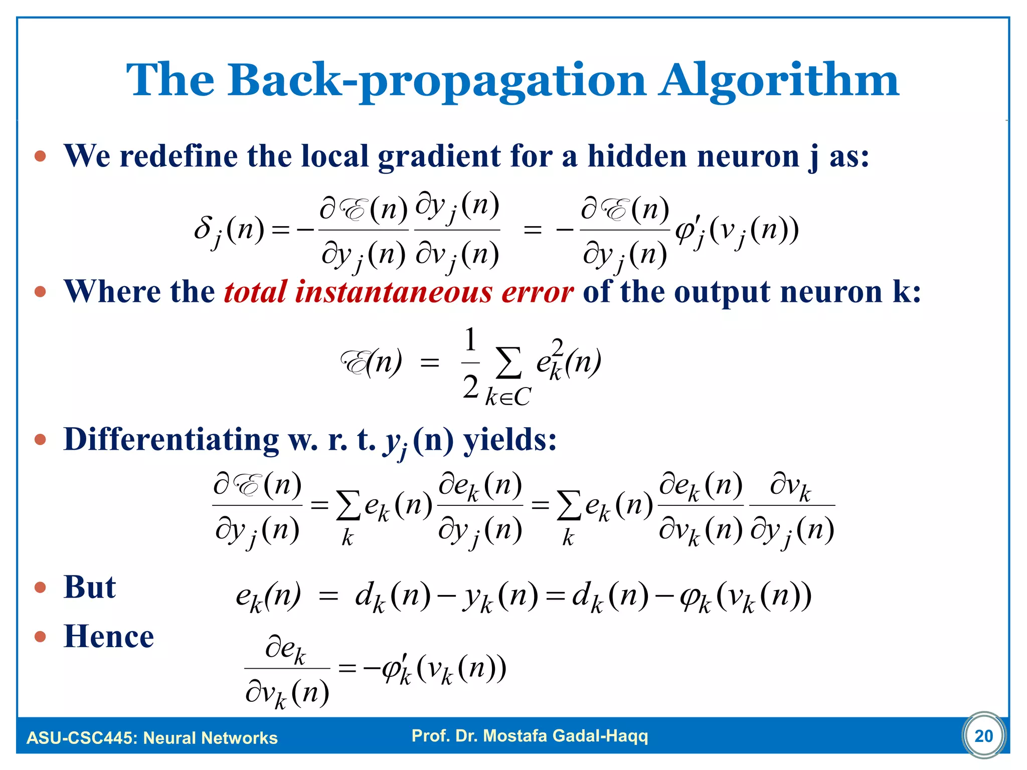 Neural Networks: Multilayer Perceptron | PDF