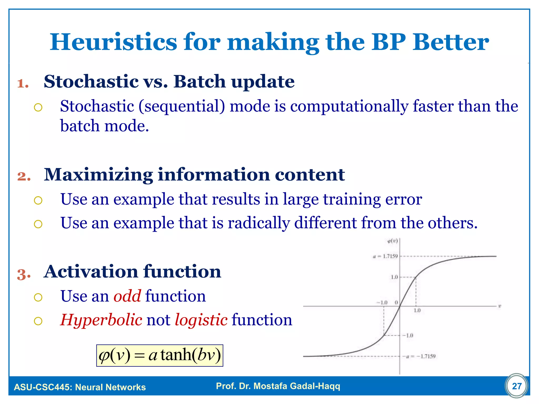 Neural Networks: Multilayer Perceptron | PDF